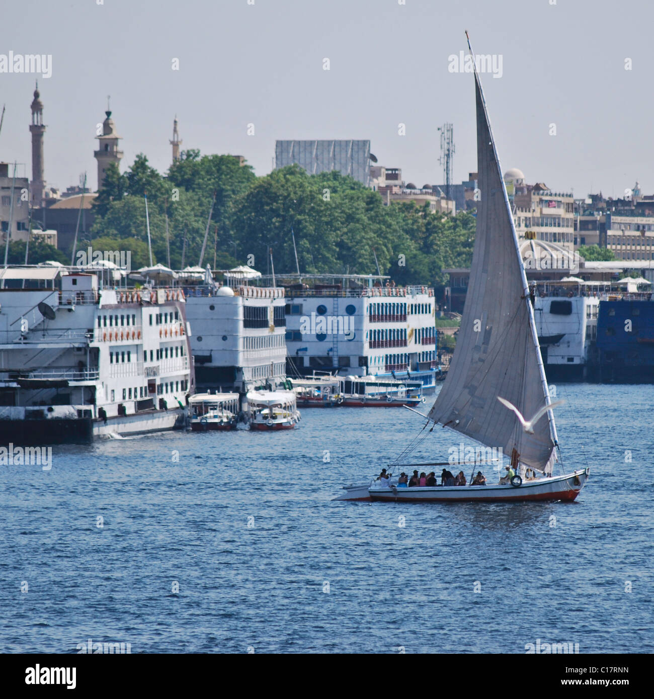 Egypt Life along the river Nile Stock Photo - Alamy