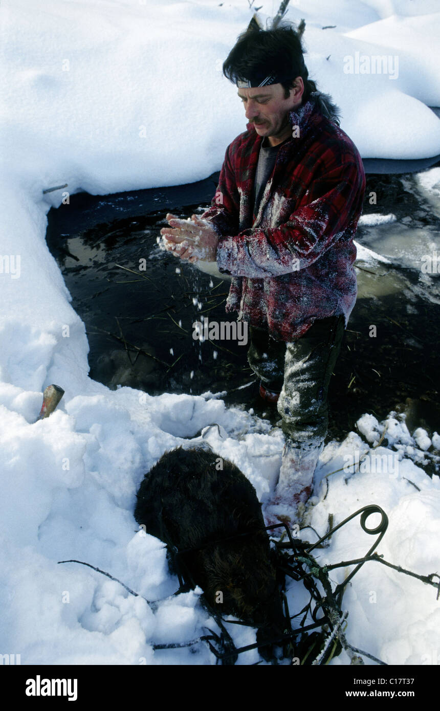 Canadian trapper hi-res stock photography and images - Alamy