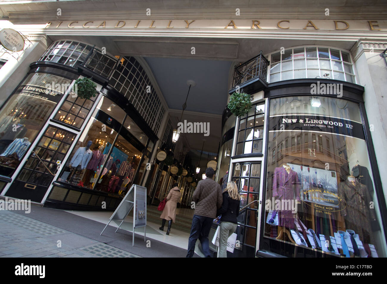 Piccadilly arcade london Stock Photo - Alamy