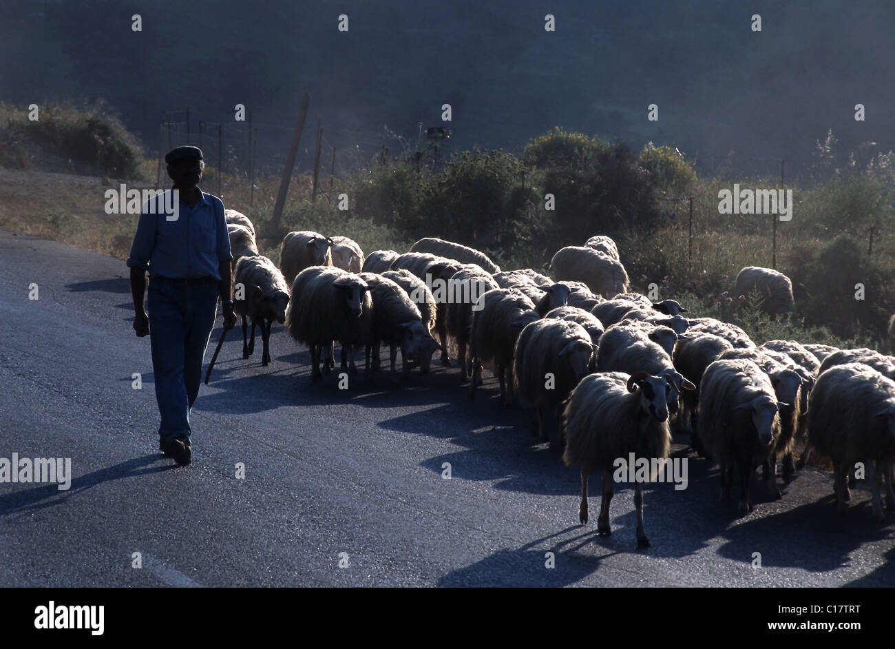 Shepherd crete greece hi-res stock photography and images - Alamy