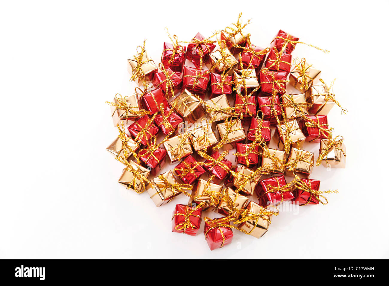 Many small presents Stock Photo - Alamy