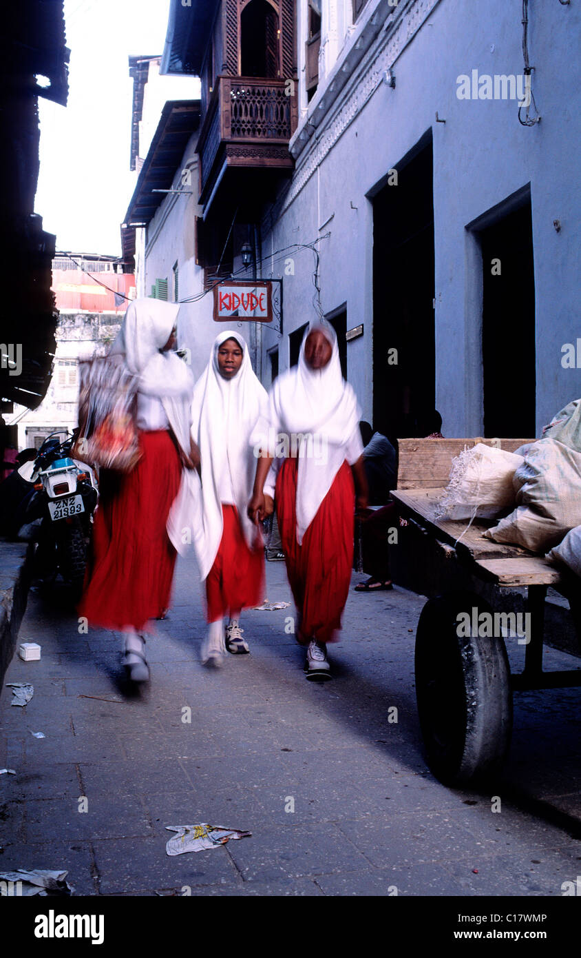 Tanzania, Zanzibar Archipelago, Unguja Island (Zanzibar), town of ...