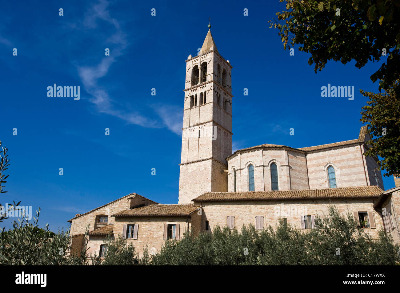 Santa Chiara, Assisi, Umbria, Italy, Europe Stock Photo - Alamy