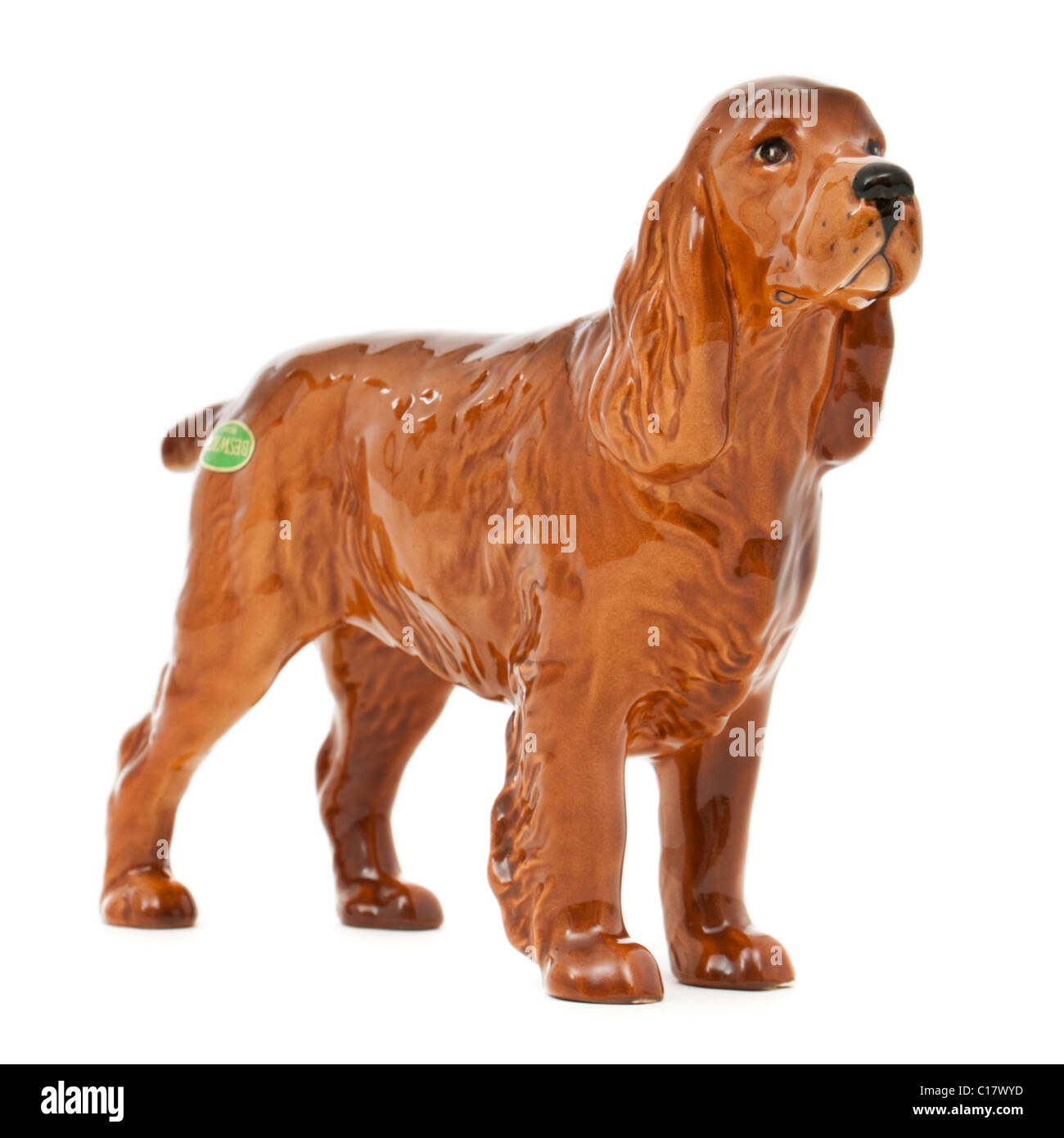 Vintage Beswick "Horseshoe Primula" Golden Brown Cocker Spaniel Stock ...