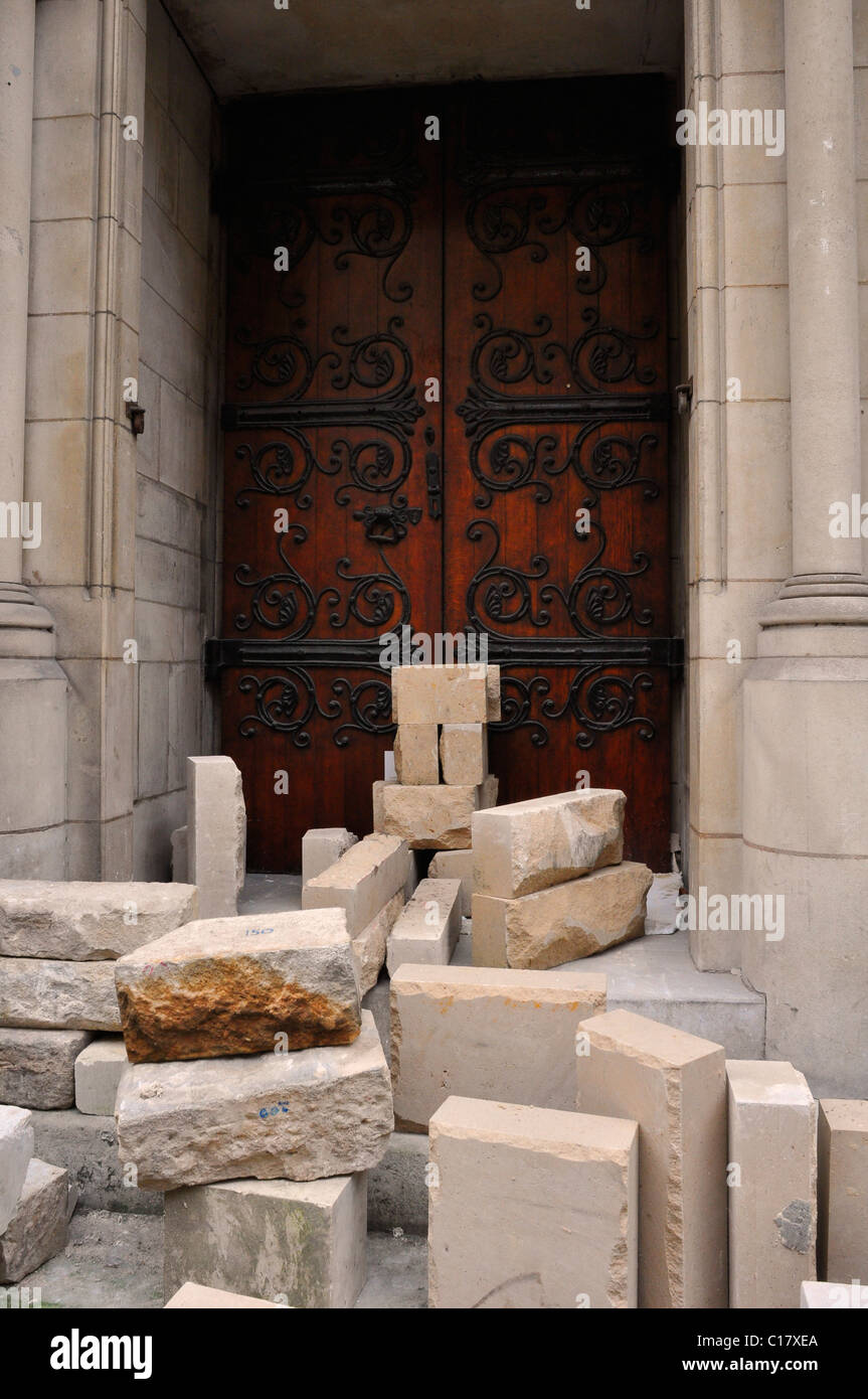 Restoration old church hi-res stock photography and images - Alamy