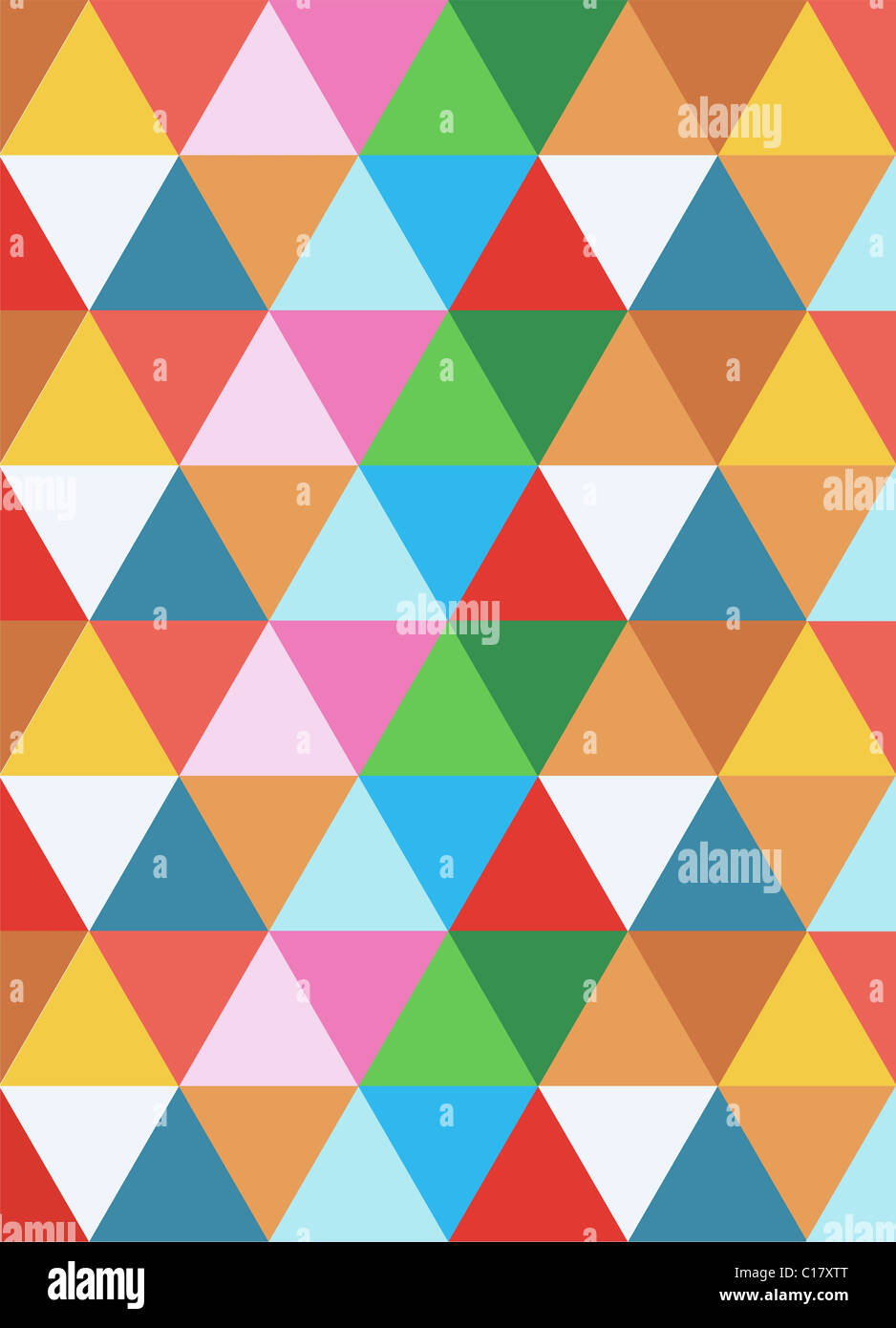triangles colorful background. Vector available Stock Photo - Alamy