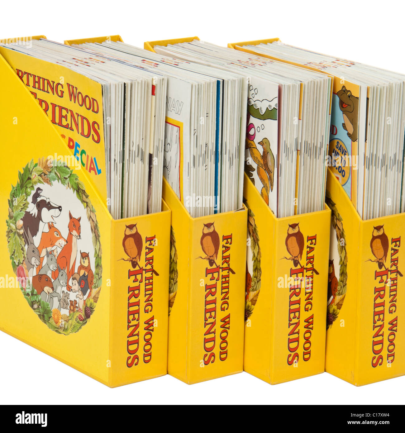 1990's collection of "Farthing Wood Friends" children's magazines Stock ...