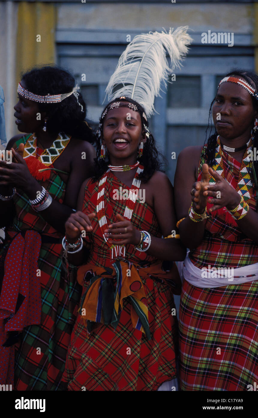 Djibouti, Issa women (dance and ceremony Stock Photo - Alamy
