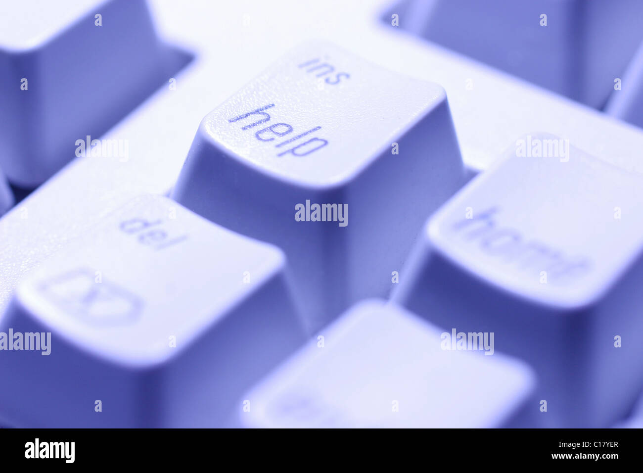 Help key on computer keyboard Stock Photo - Alamy