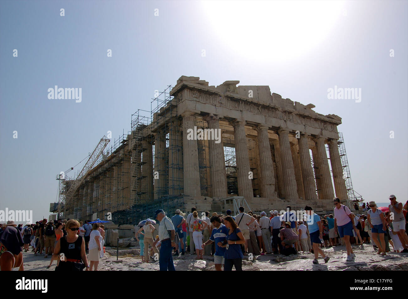 The Acropolis Athens Greece. European Cultural Heritage. Cecropia Stock ...