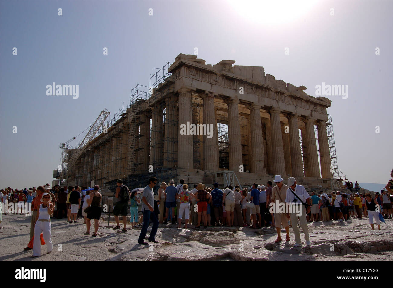 The Acropolis Athens Greece. European Cultural Heritage. Cecropia Stock ...