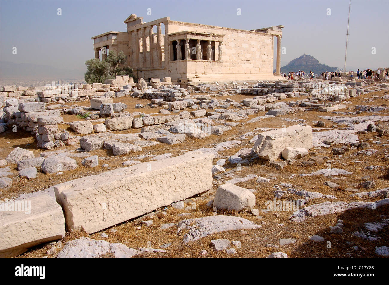 The Acropolis Athens Greece. European Cultural Heritage. Cecropia Stock ...
