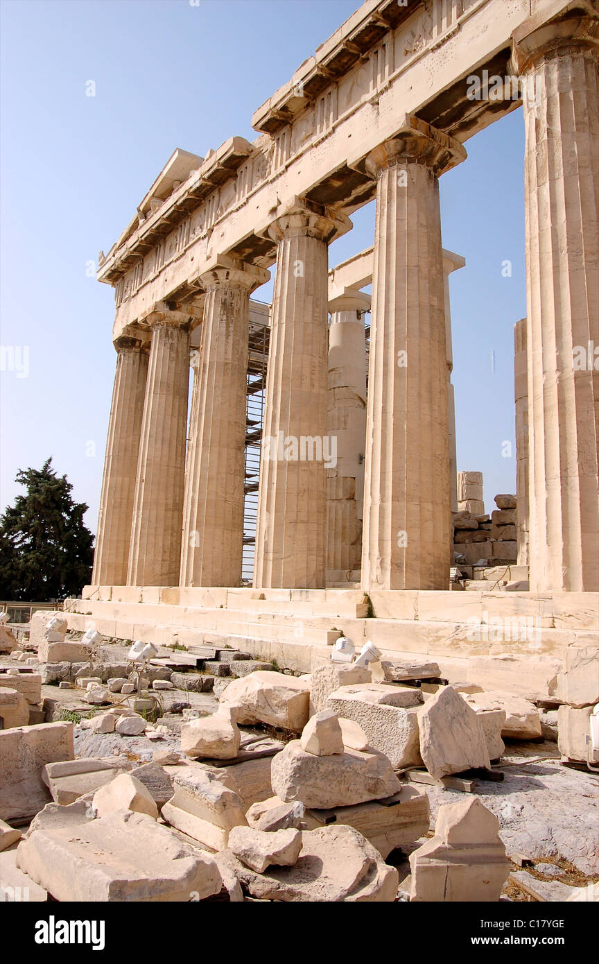 The Acropolis Athens Greece. European Cultural Heritage. Cecropia Stock ...