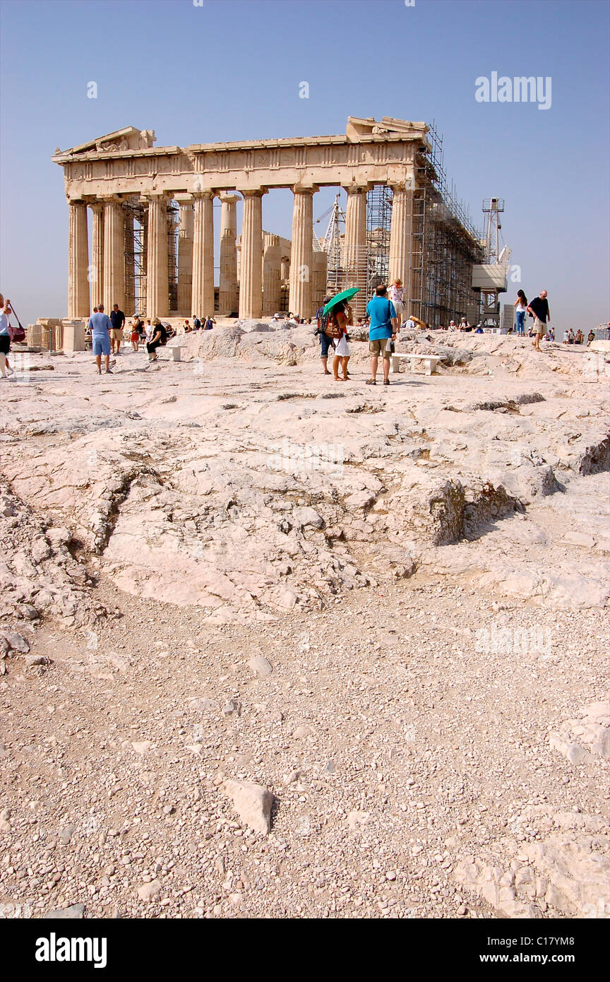 The Acropolis Athens Greece. European Cultural Heritage. Cecropia Stock ...