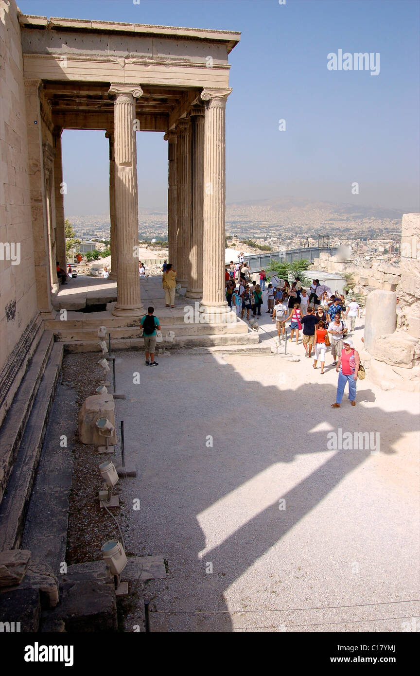 The Acropolis Athens Greece. European Cultural Heritage. Cecropia Stock ...