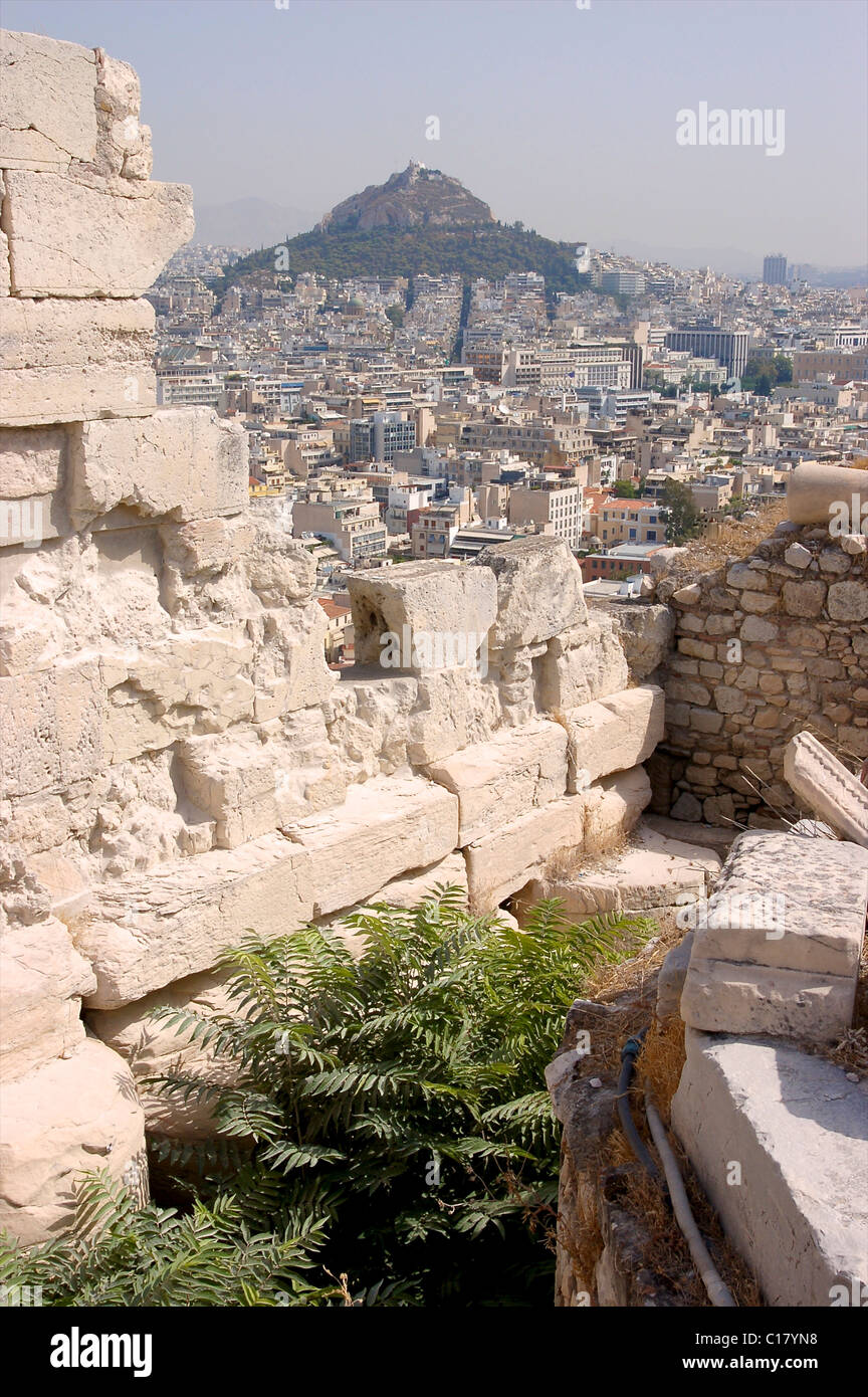 The Acropolis Athens Greece. European Cultural Heritage. Cecropia Stock ...