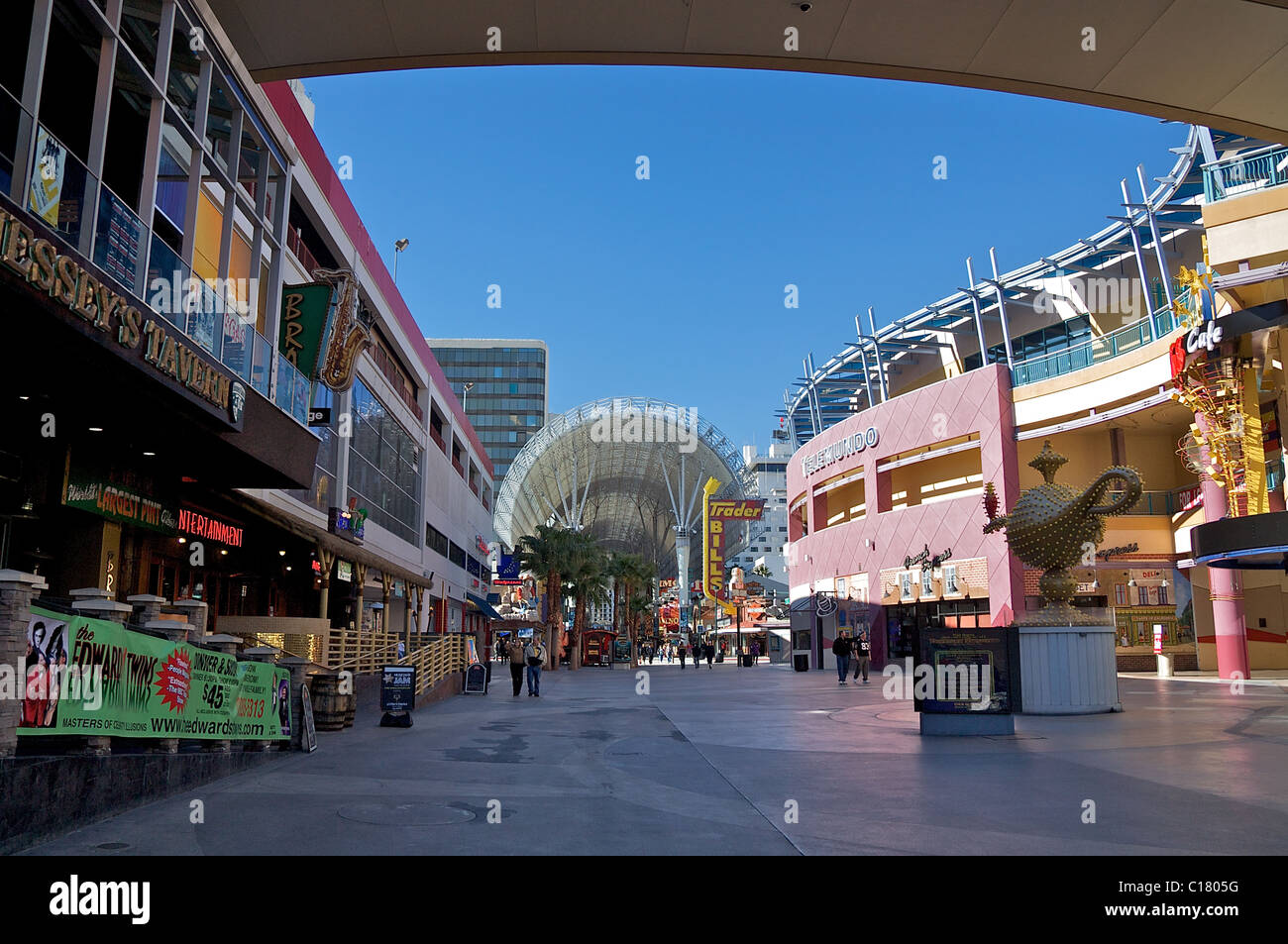 Fremont Street, in downtown Las Vegas Stock Photo - Alamy