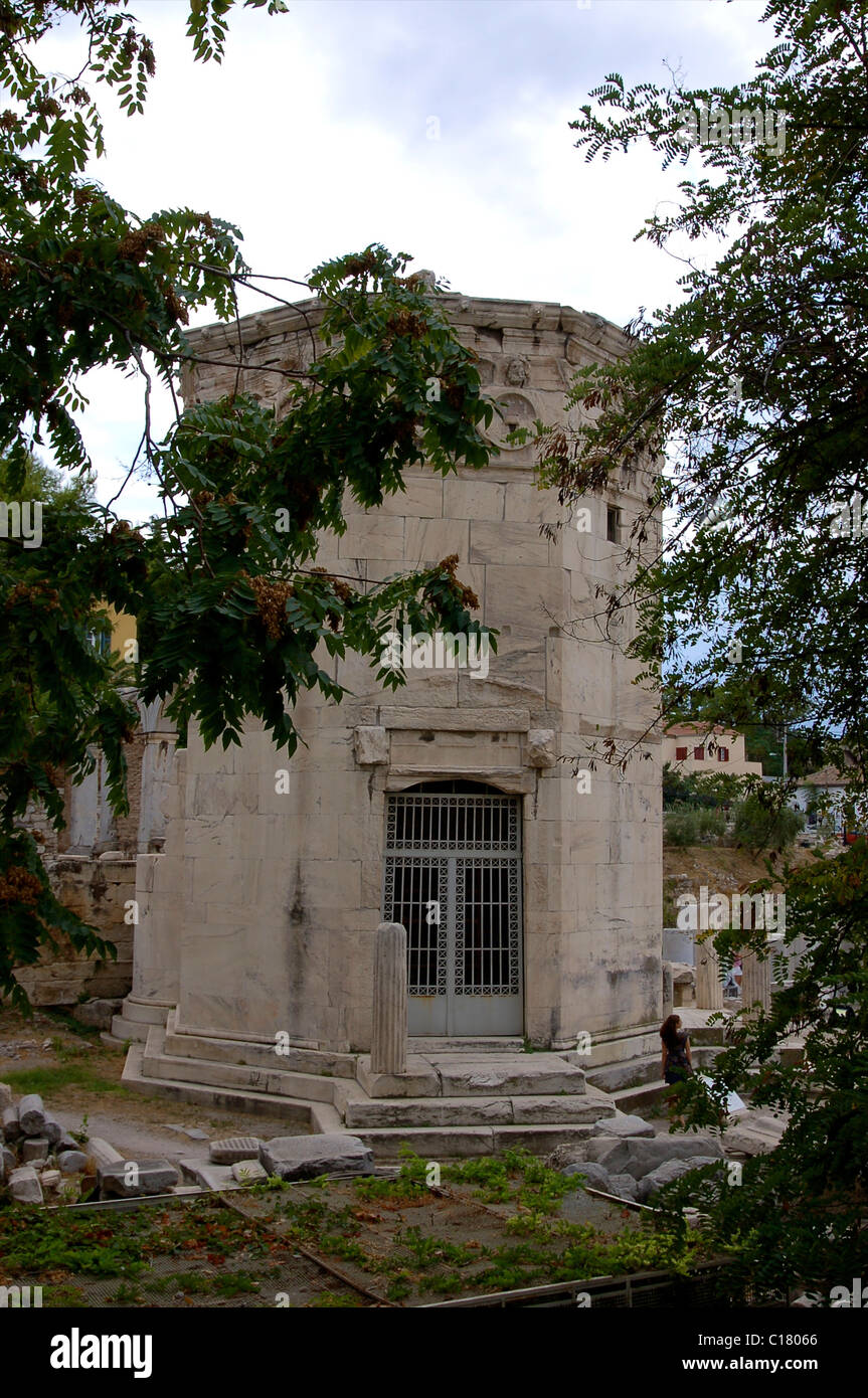 Streets buildings Athens Greece Stock Photo - Alamy