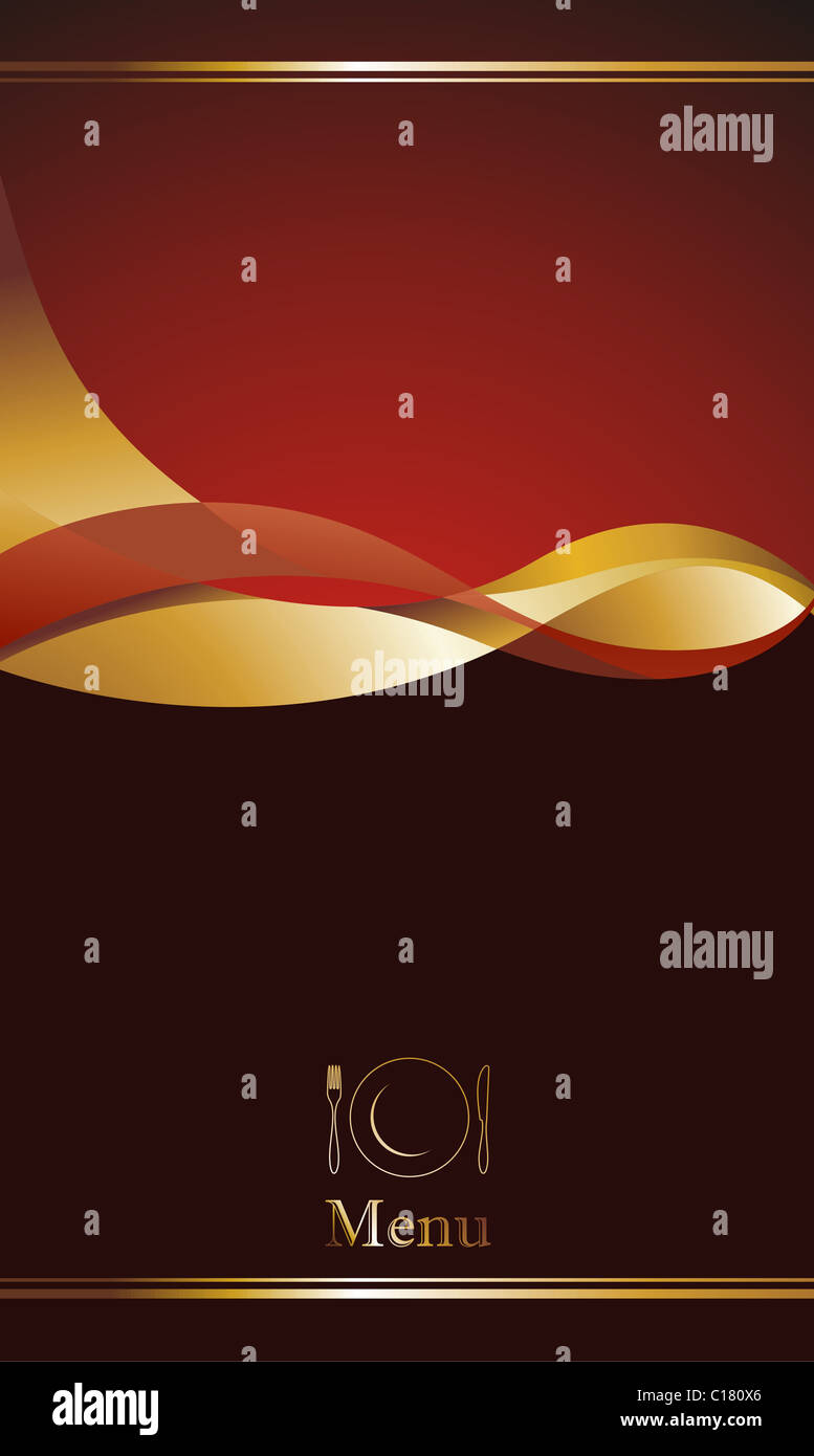 illustration background for food industry, menu, cover Stock Photo - Alamy