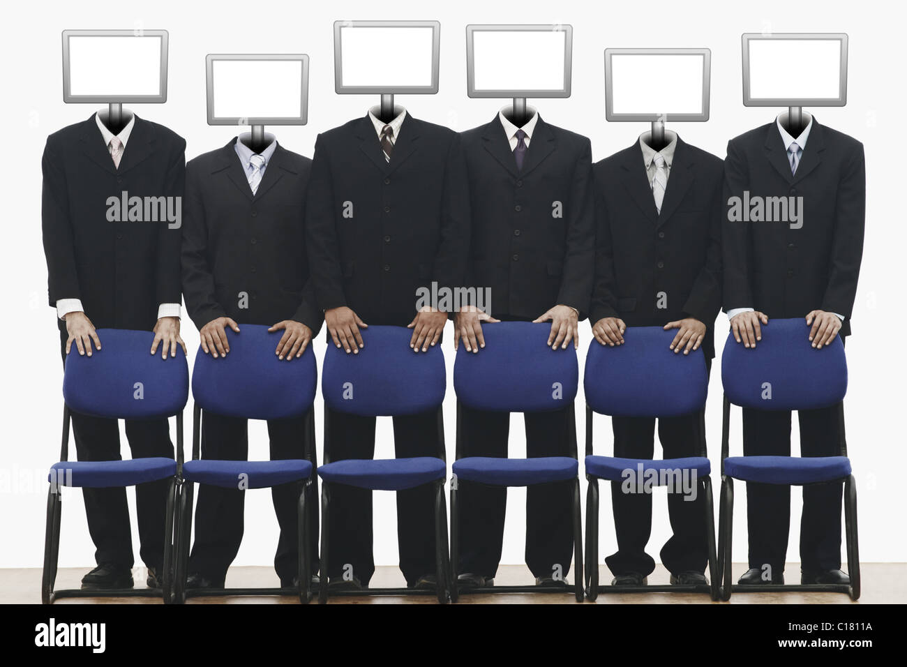 Horizontal men waiting hi-res stock photography and images - Alamy