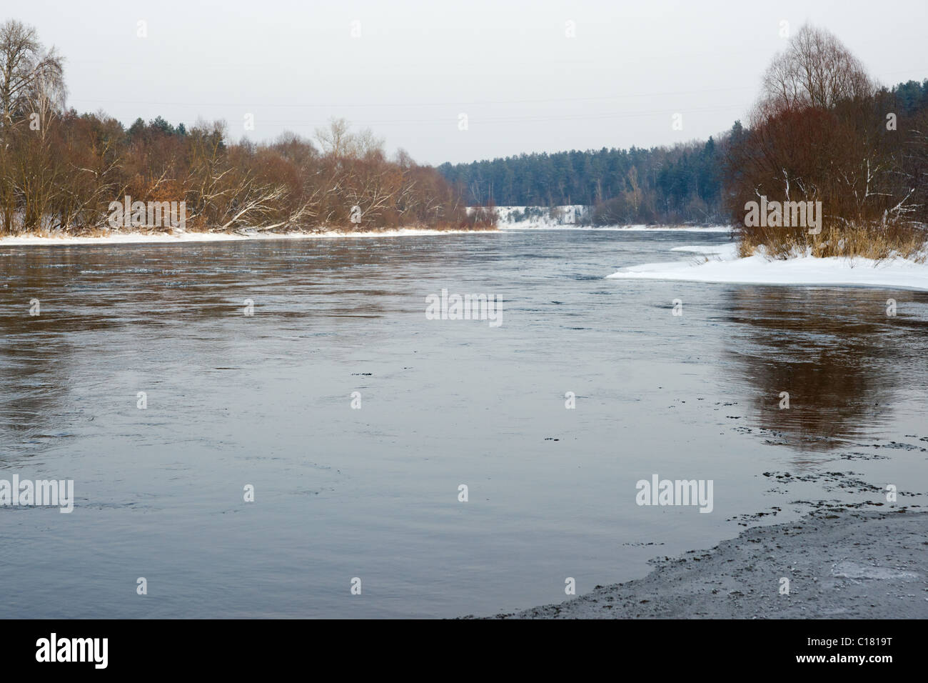 Neman river near Grodno (Belarus Stock Photo - Alamy