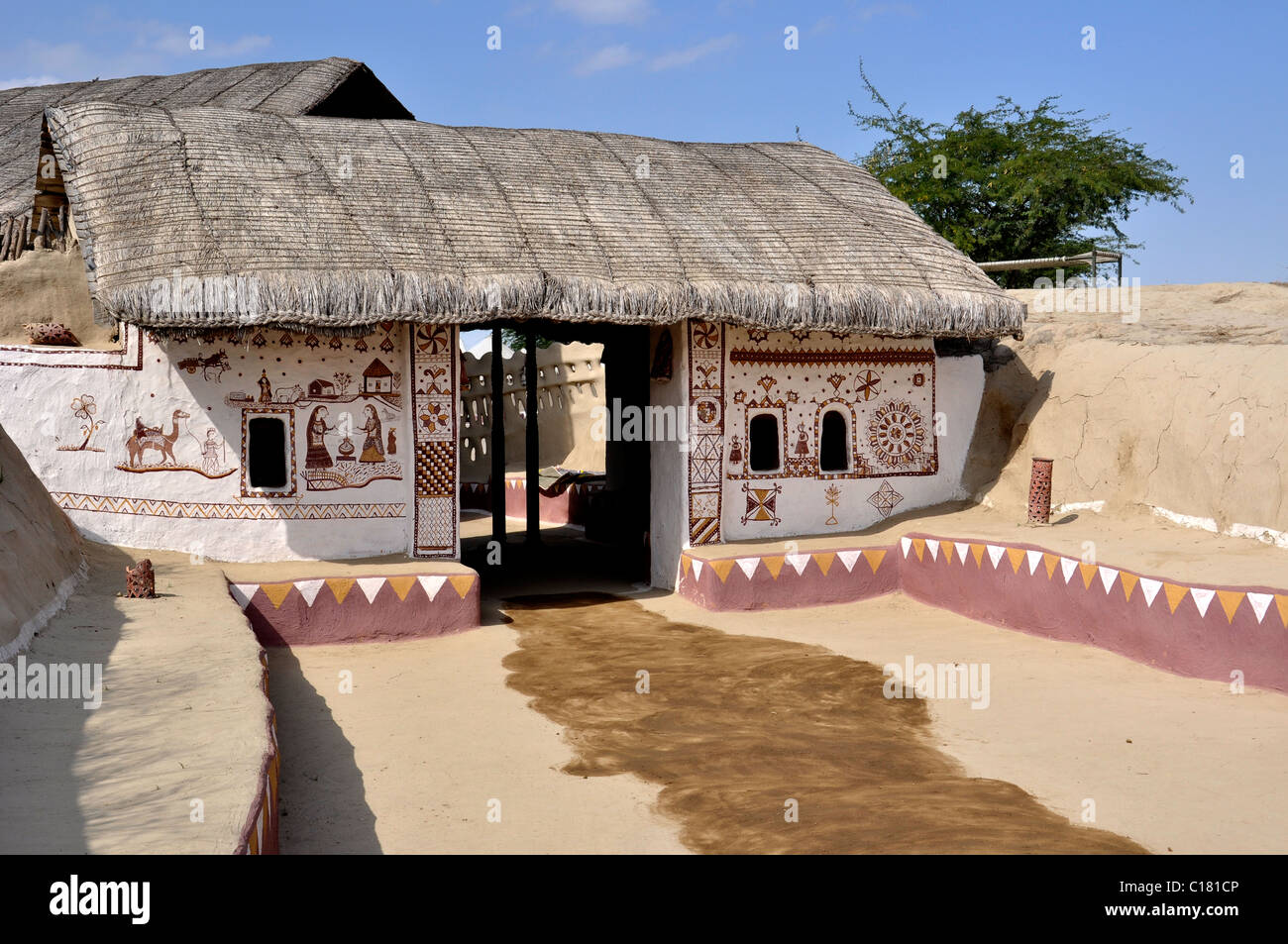 A hut in Kutch of Gujarat,india Stock Photo - Alamy