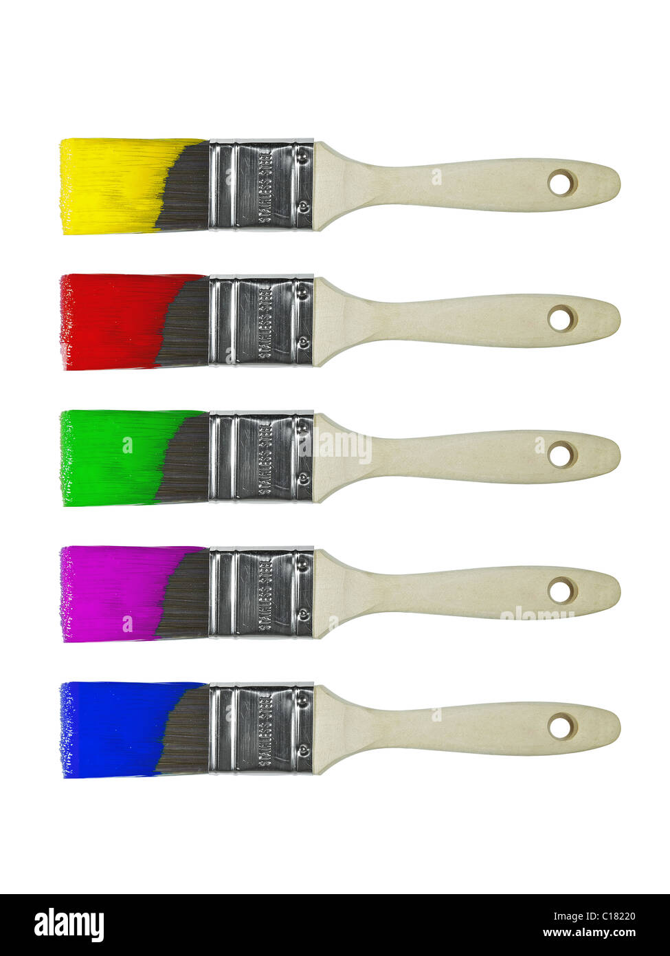 Paintbrush cutout hi-res stock photography and images - Alamy