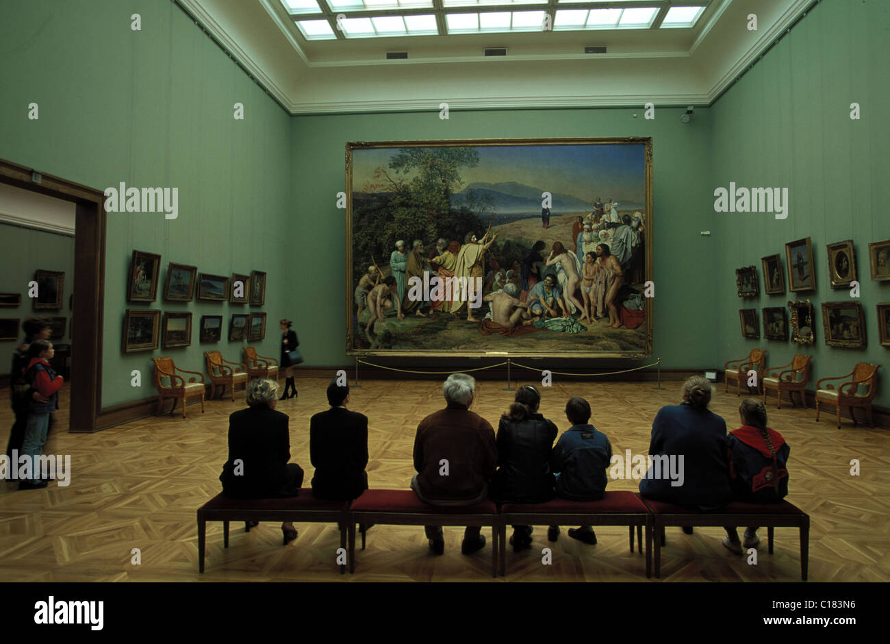 Russia, Moscow, Tetyakov gallery, collection of paintings by Pavel ...