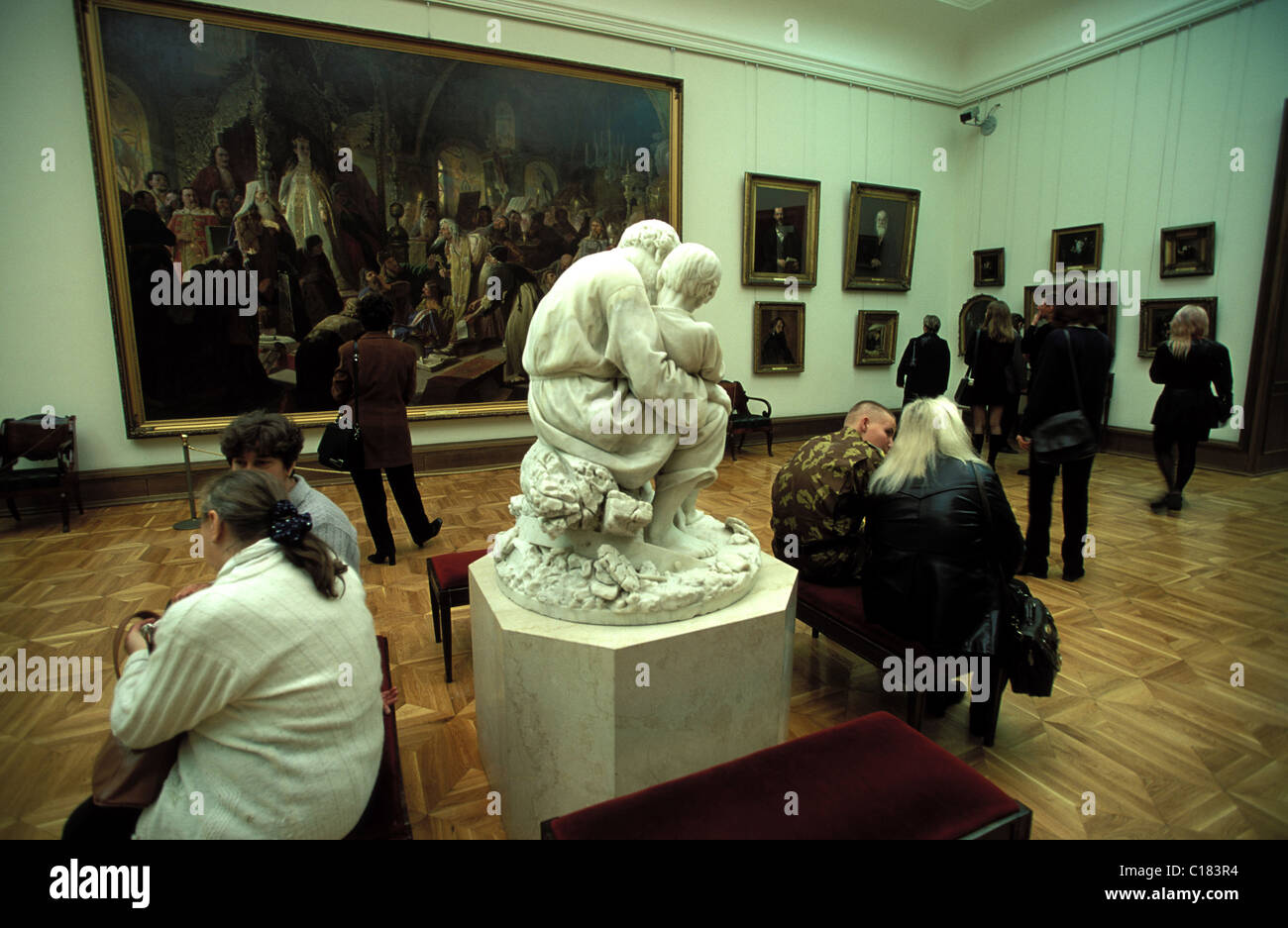 Russia, Moscow, Tretyakov gallery, collection of paintings by Pavel ...