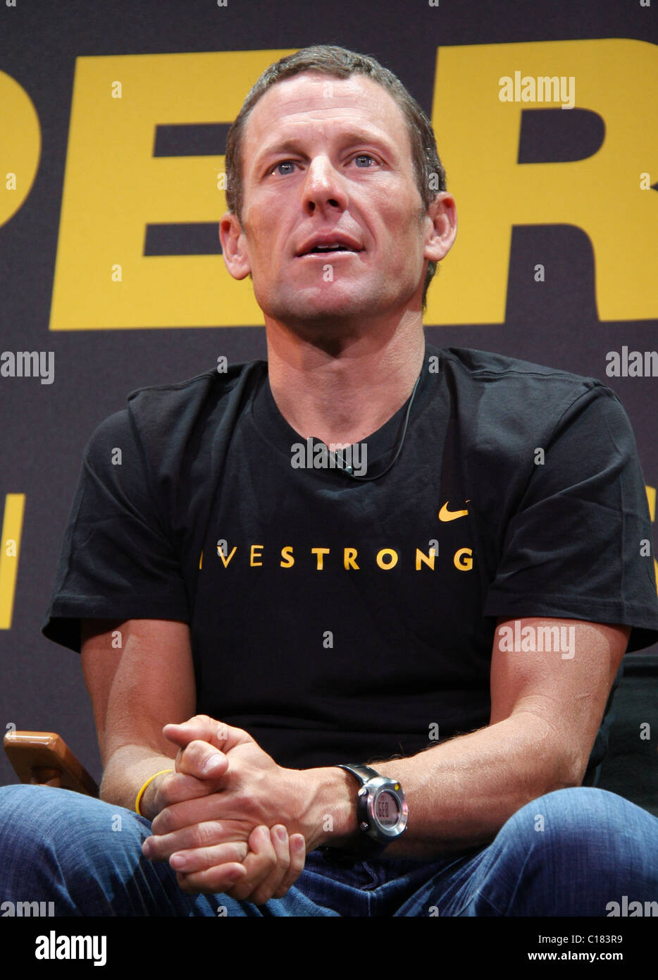 Lance Armstrong Lance Armstrong and Nike Sportswear launch 'Stages' at ...