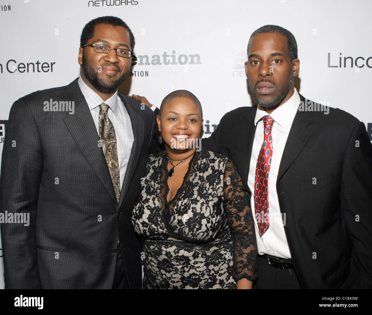 Malcom Lee, Moikgansti Kgama and Greg Gatesat Spike Lee celebrates the ...