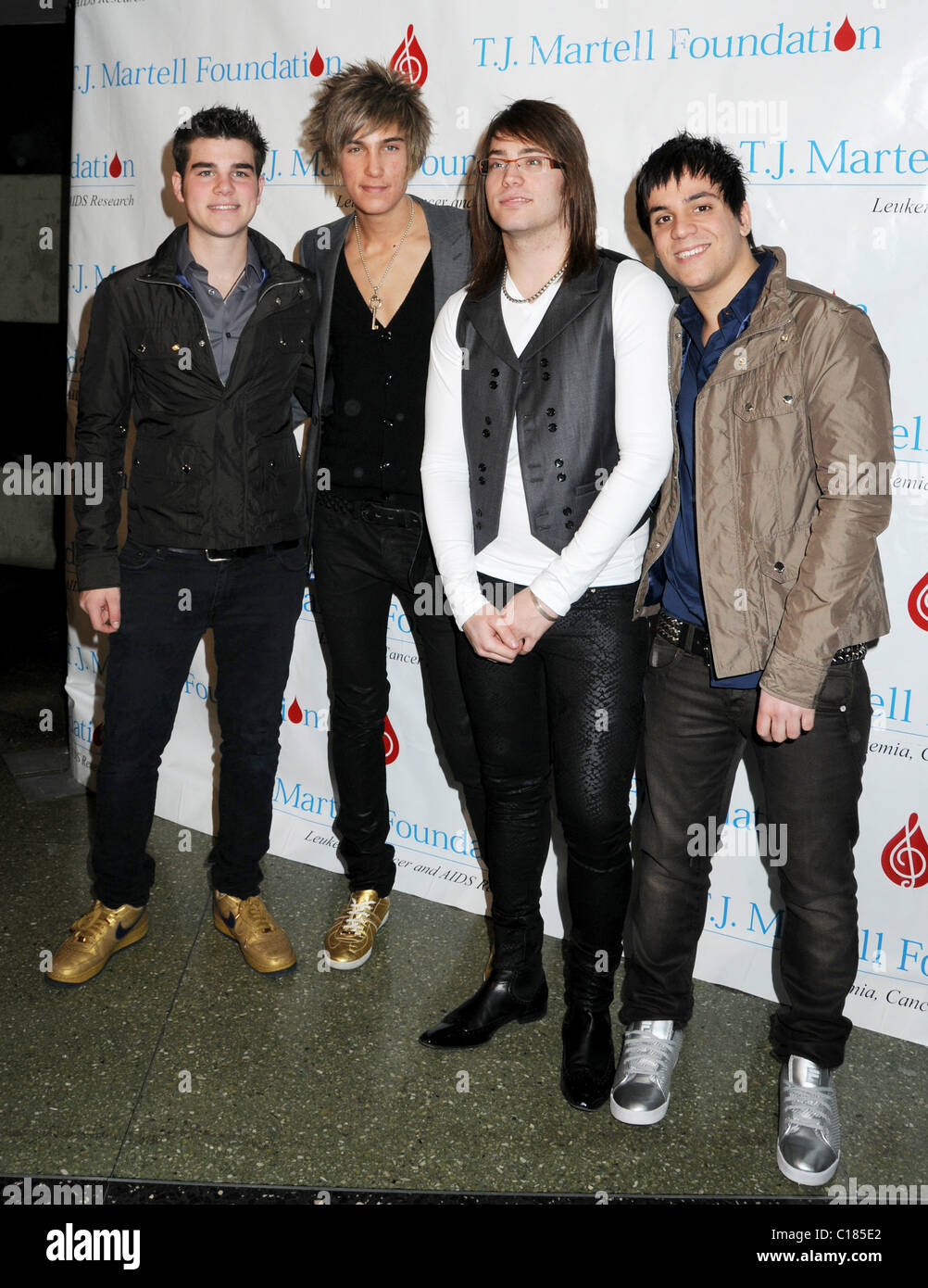 Steve Scarola, C.J. Baron, Derek Ries and Nick DeTurris 10th Annual T.J ...