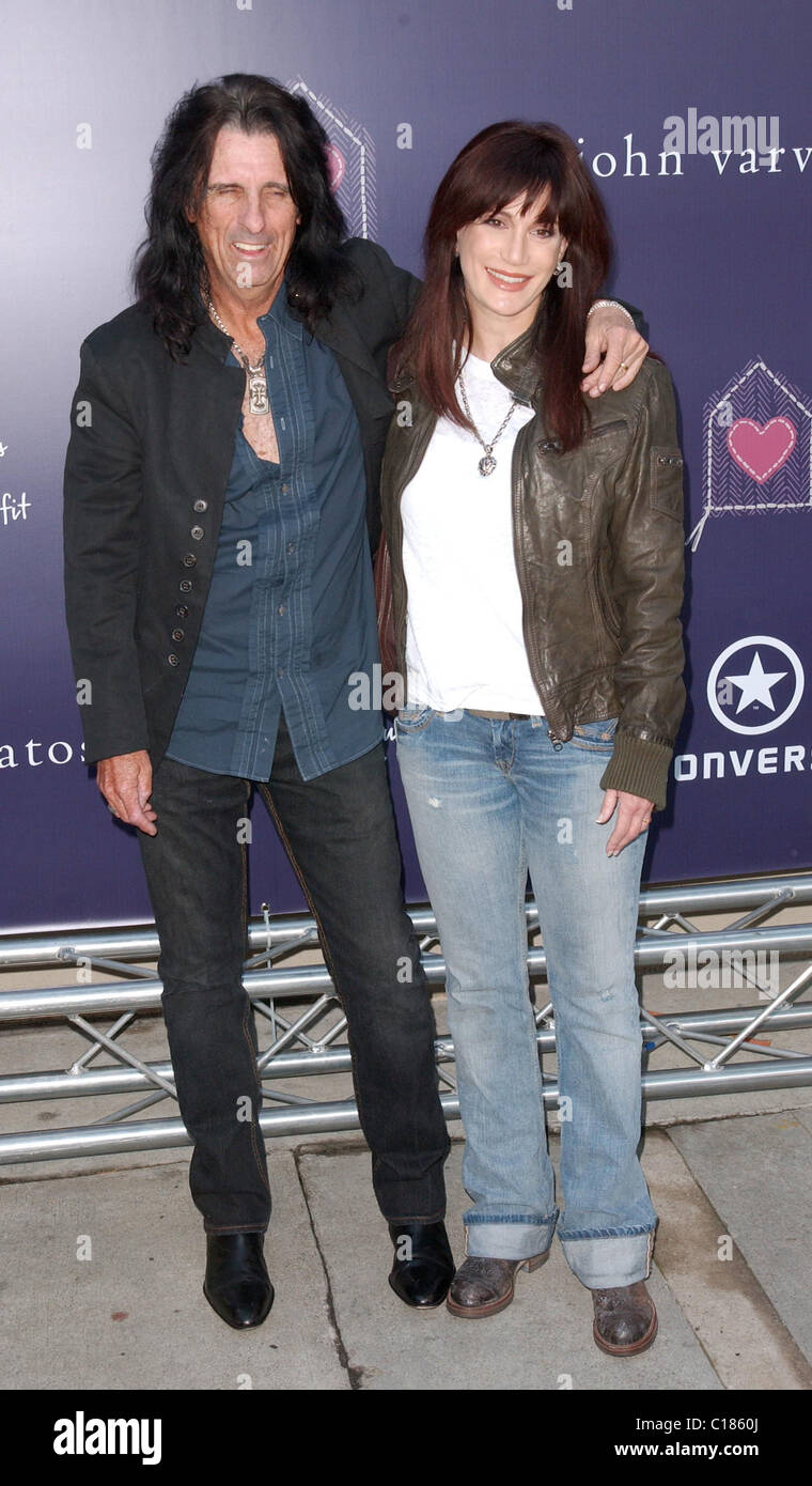 Alice Cooper and Sheryl Goddard 7th Annual Stuart House Benefit held at ...