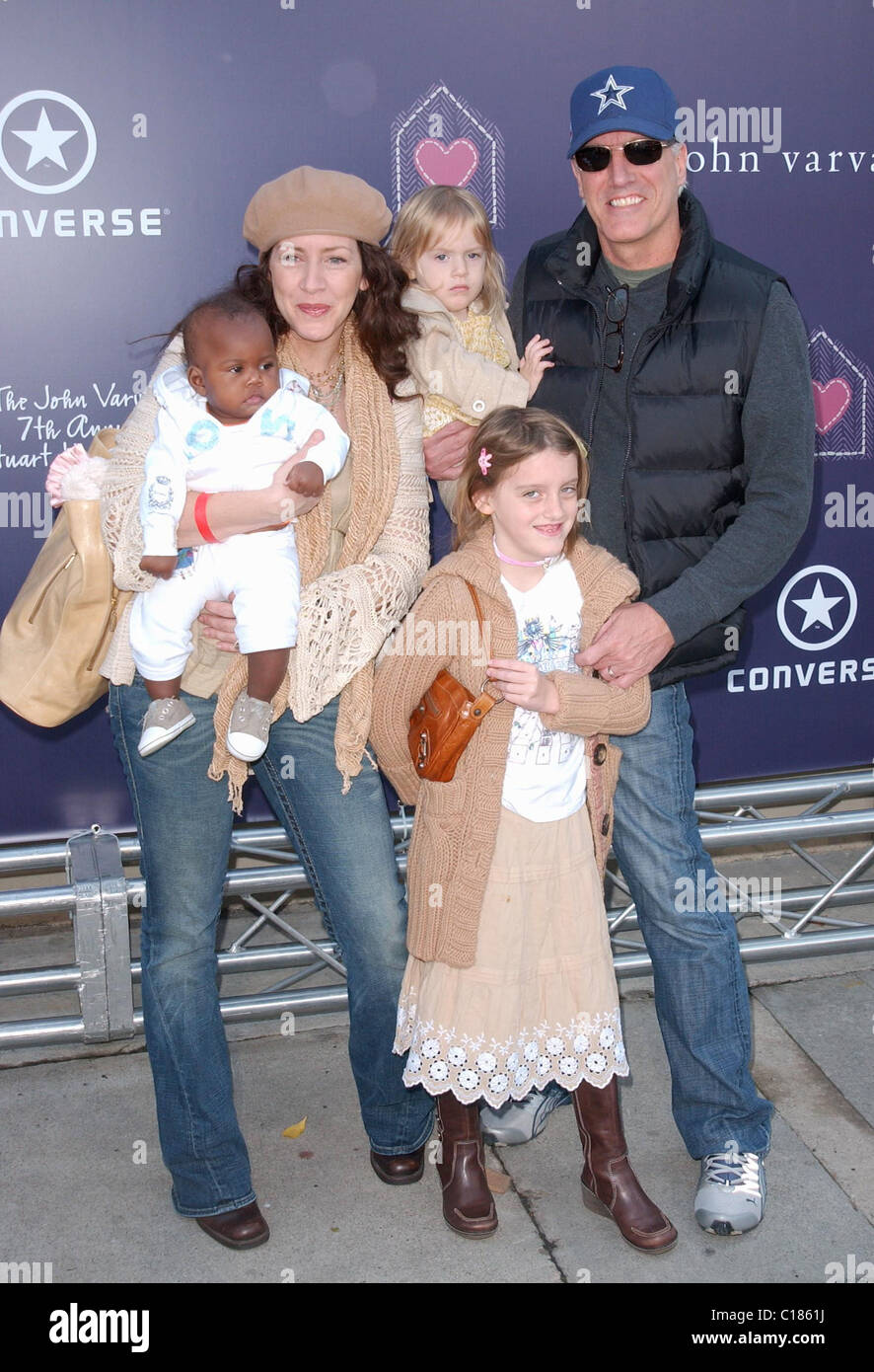 Joely Fisher, Olivia Fisher-Duddy, True Fisher-Duddy, Skylar Fisher ...