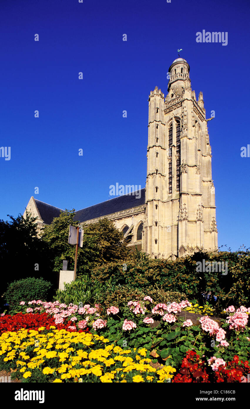 France, Oise, Compiegne, Saint Jacques church Stock Photo - Alamy