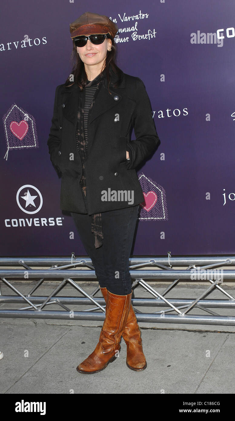 Gina Gershon, 7th Annual Stuart House Benefit held at John Varvatos ...