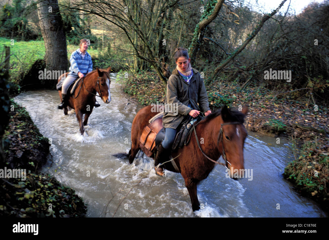 Valley of the risle river hi-res stock photography and images - Alamy