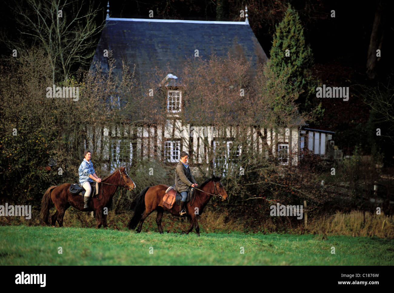 Valley of the risle river hi-res stock photography and images - Alamy
