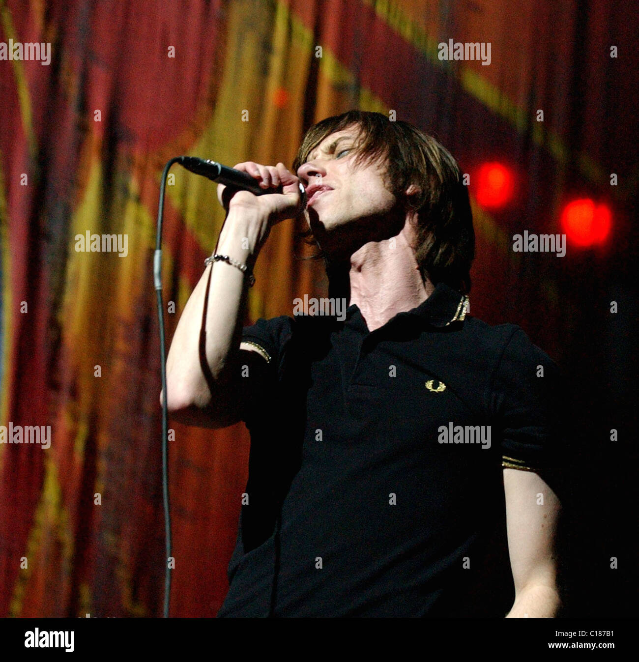 Ray Gun performing live on stage supporting Pink on her Funhouse Tour ...