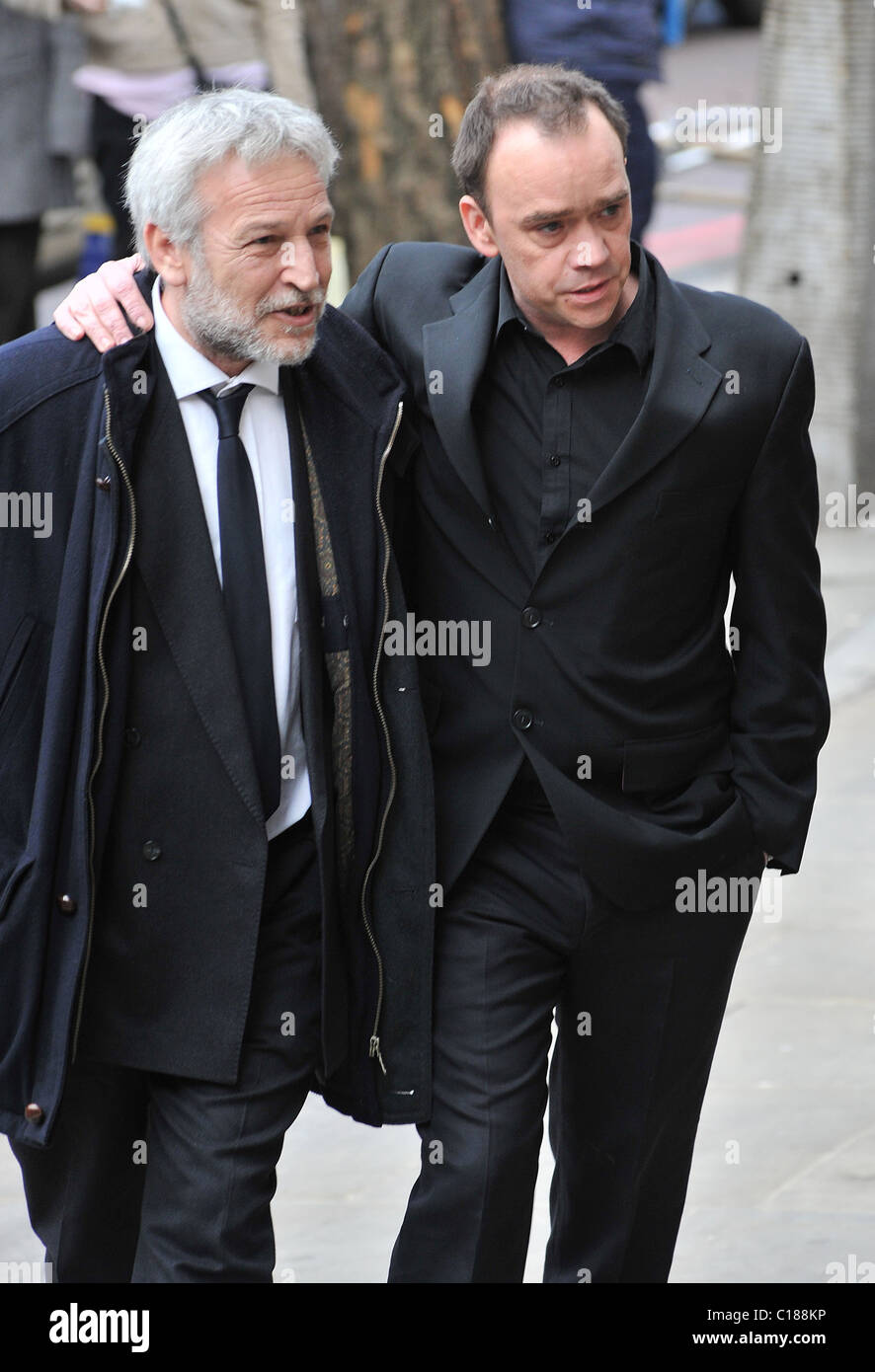 Todd Carty The Funeral of Wendy Richard held at St Mary's Church ...