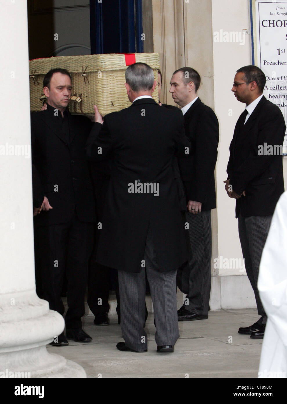 Todd Carty The Funeral of Wendy Richard held at St Mary's Church ...
