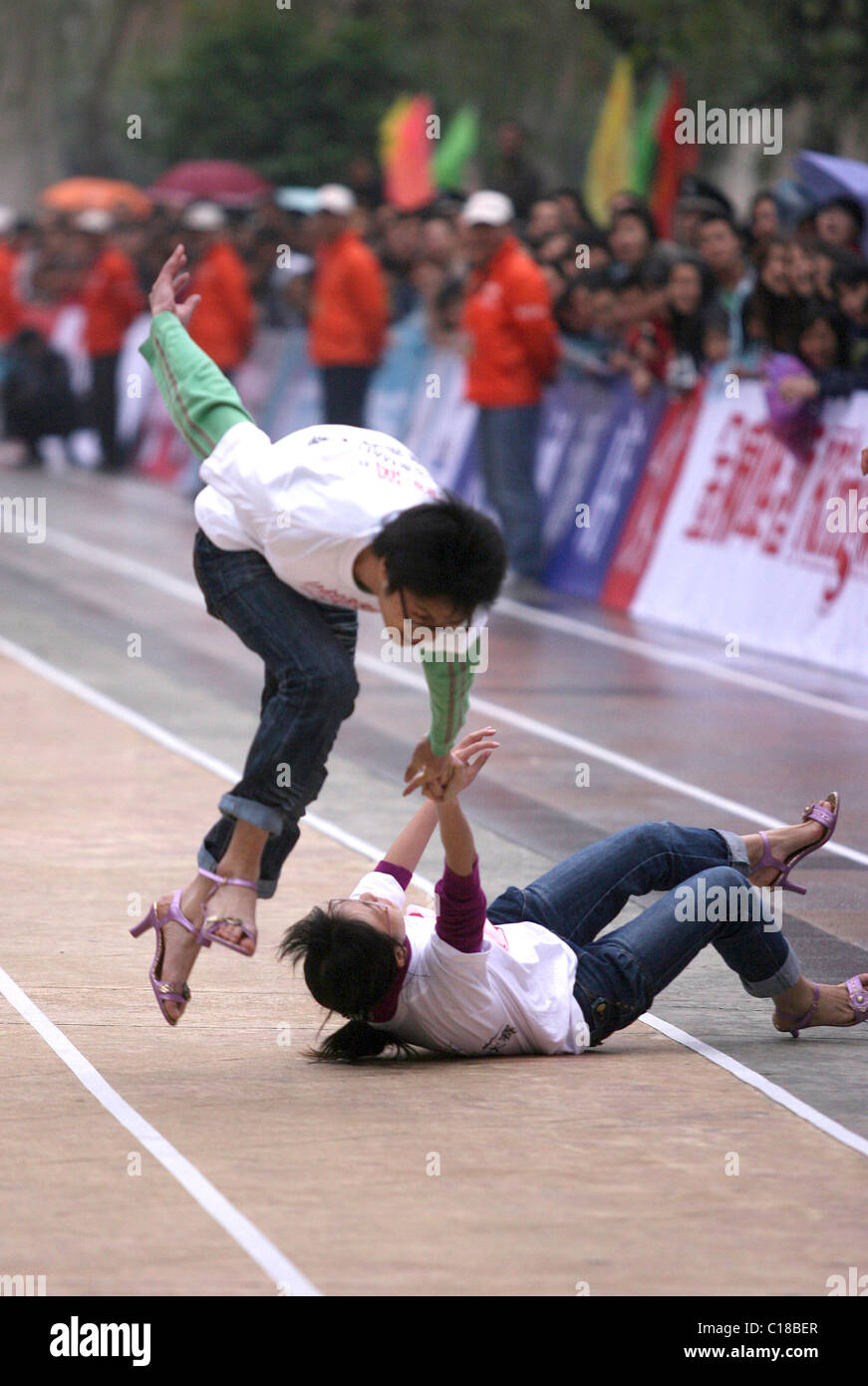 Heel marks hi-res stock photography and images - Alamy