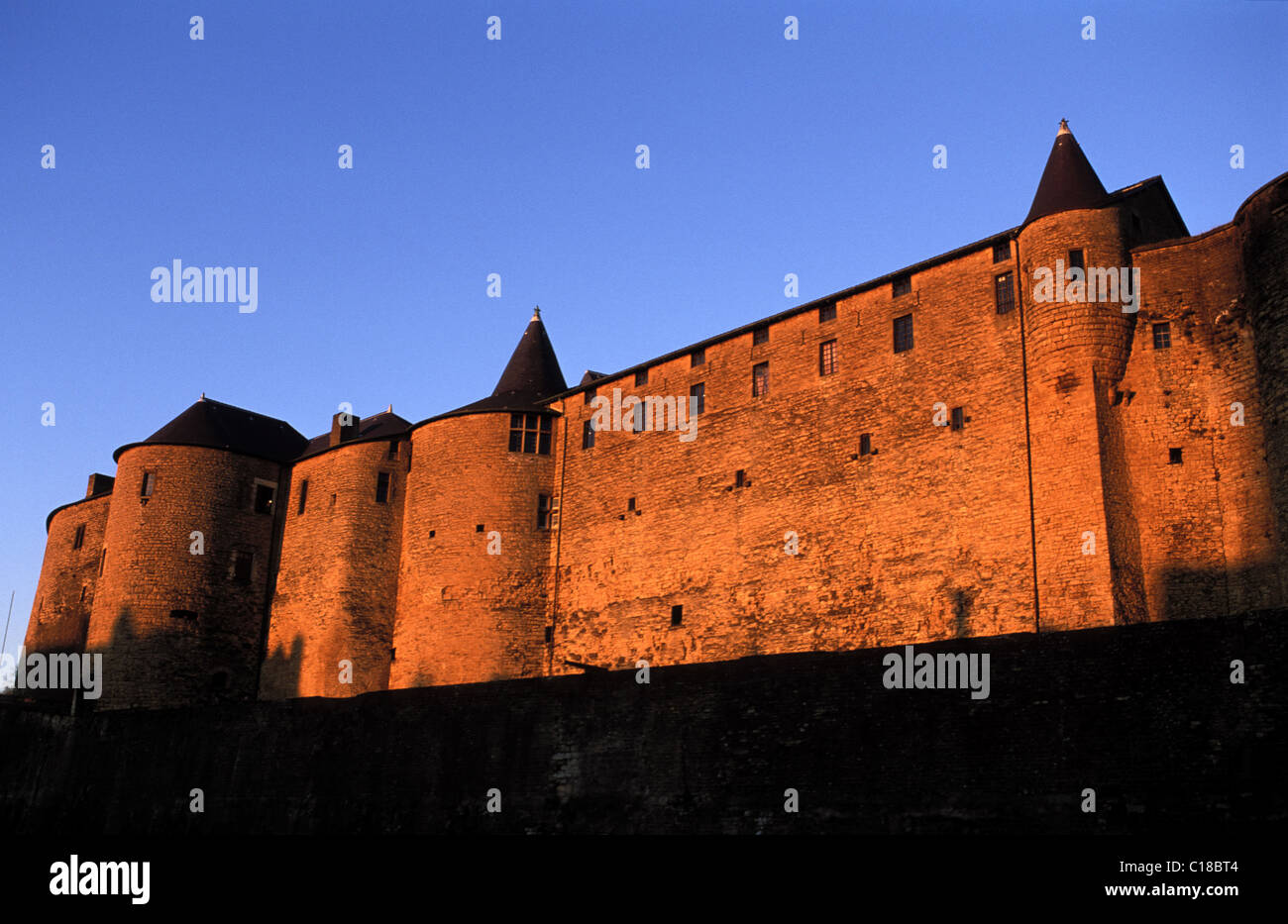 France, Ardennes, Sedan, the fortified castle Stock Photo - Alamy