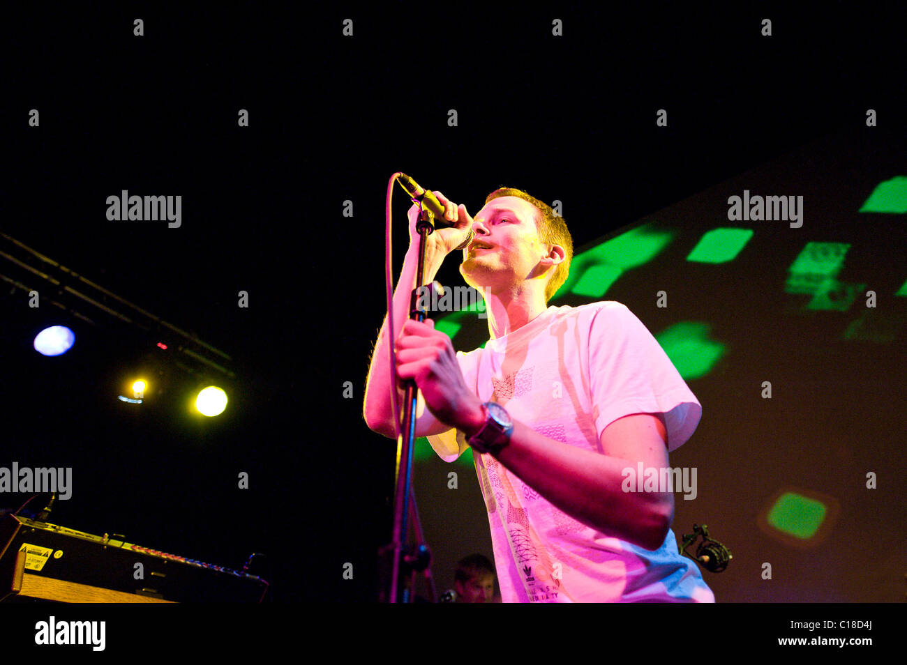 Jack Allsopp aka Just Jack performing live at Cargo London, England ...