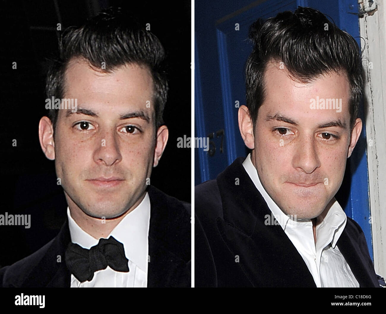 Mark Ronson enjoys a night out at The New Evaristo Club in Soho, with ...