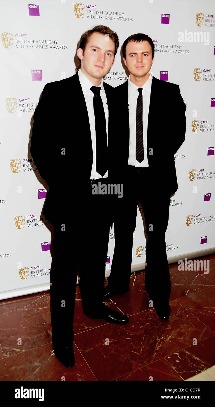 Hollyoaks Matt Littler and Darren Jon-Jeffries (right), British Academy ...