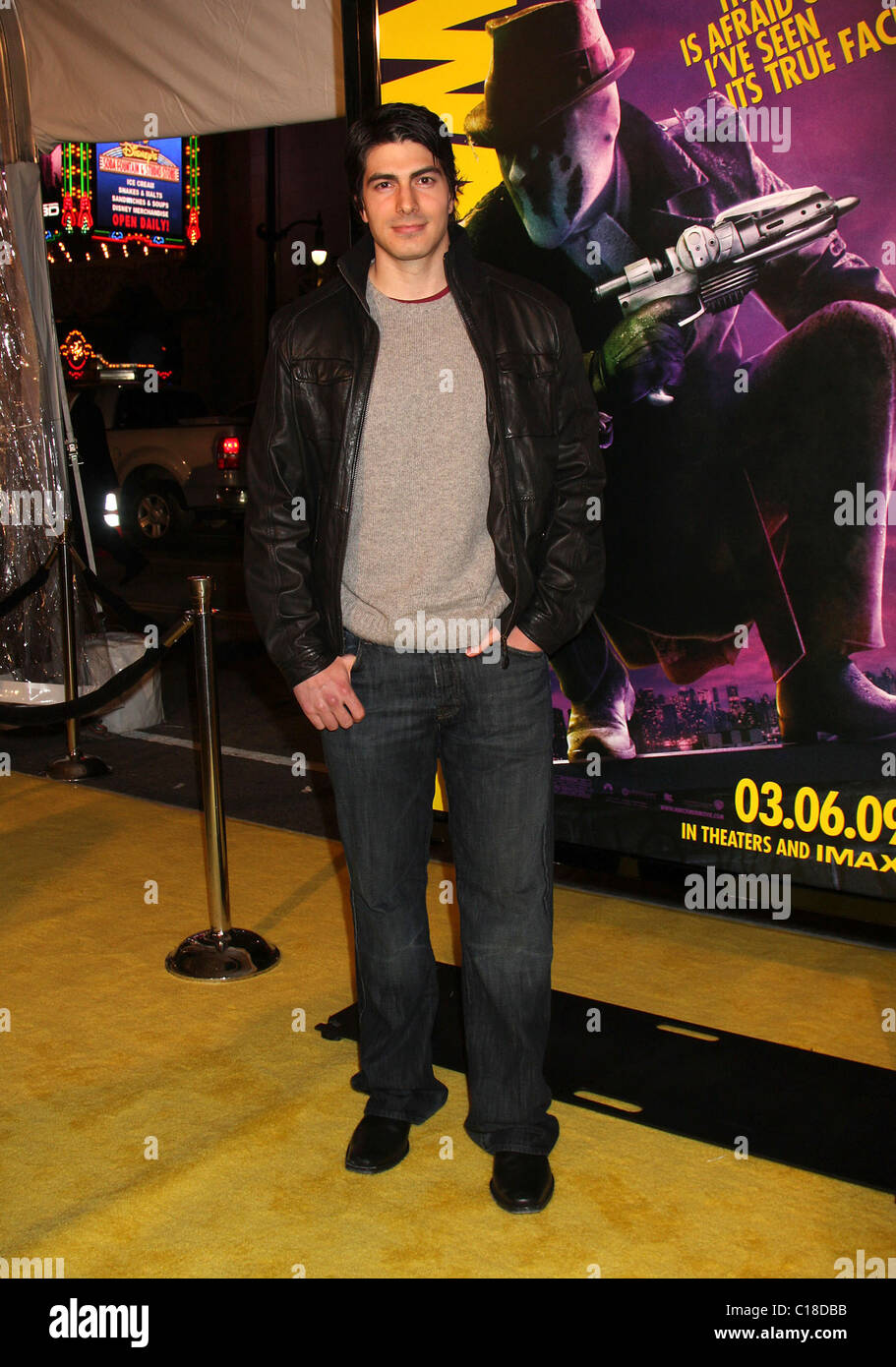 Brandon Routh Los Angeles premiere of 'Watchmen' held at Grauman's ...