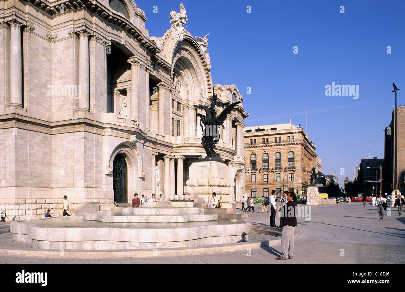 Mexico, Federal District, Mexico City, Bellas Artes, opera of Mexico ...