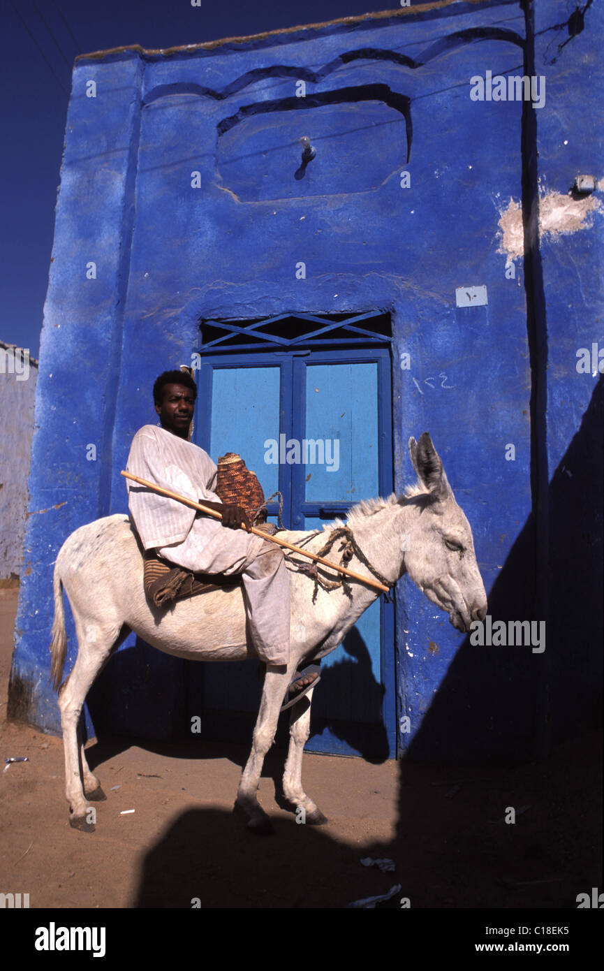 Egypt, the Nile valley, a Nubian village near Aswan Stock Photo - Alamy