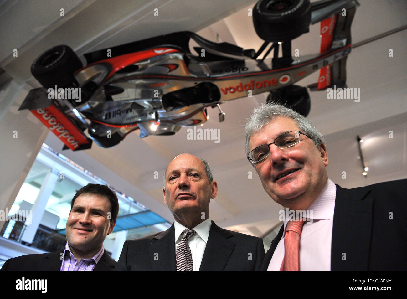 Sion Simon MP, Ron Dennis, Prof. Chris Rapley Fast Forward: 20 Ways F1 ...
